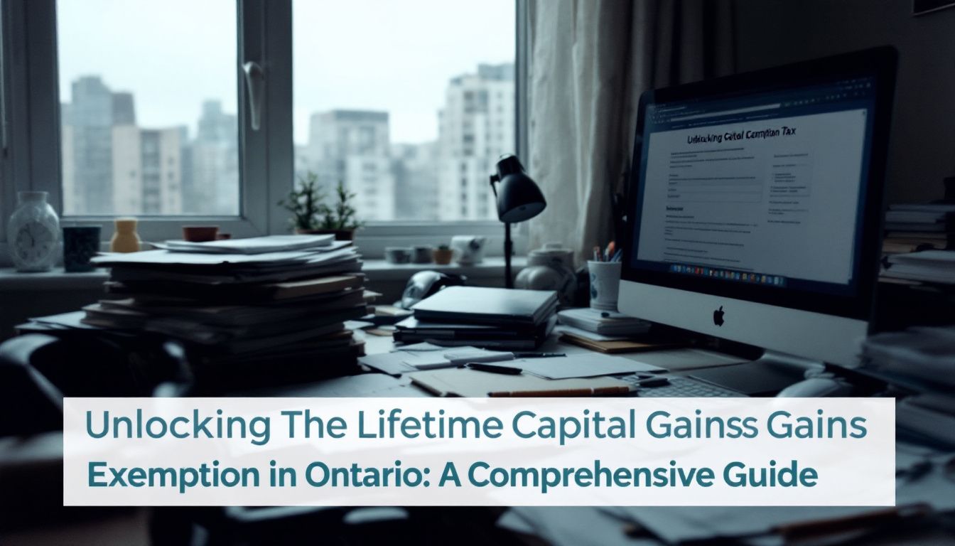 Unlocking The Lifetime Capital Gains Exemption In Ontario: A ...